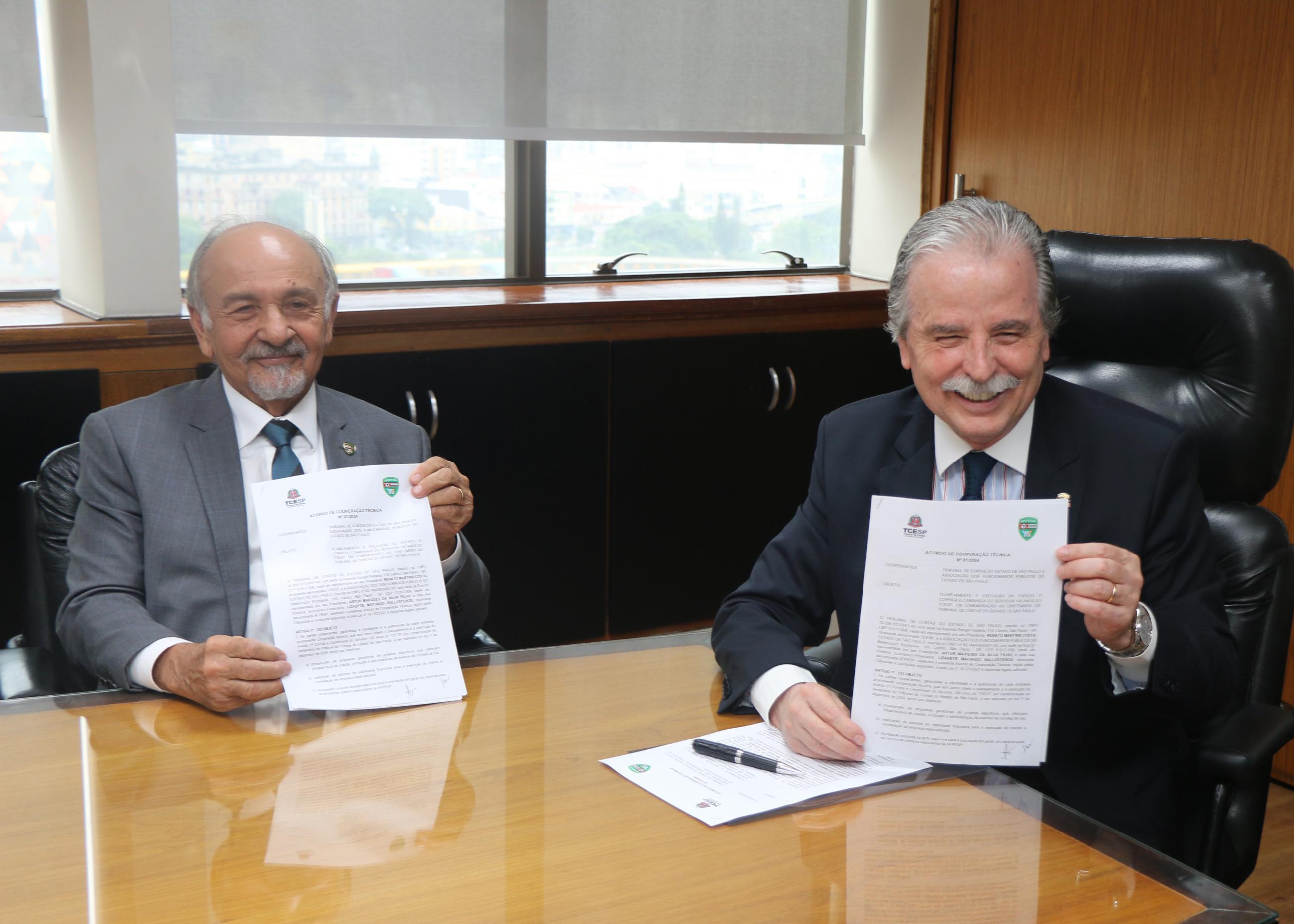 TCESP e AFPESP assinam termo para realização de ‘Corrida dos 100 anos ... TCESP e AFPESP assinam termo para realização de ‘Corrida dos 100 anos ...